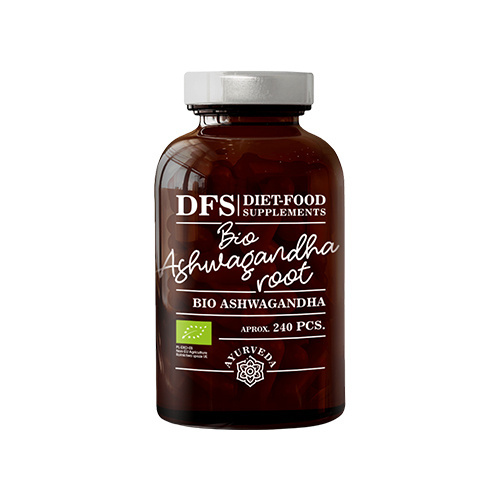 ⚡ Bio Ashwaganda - 240caps - Diet Food - Cena, dawkowanie, opinie - sklep MusclePower