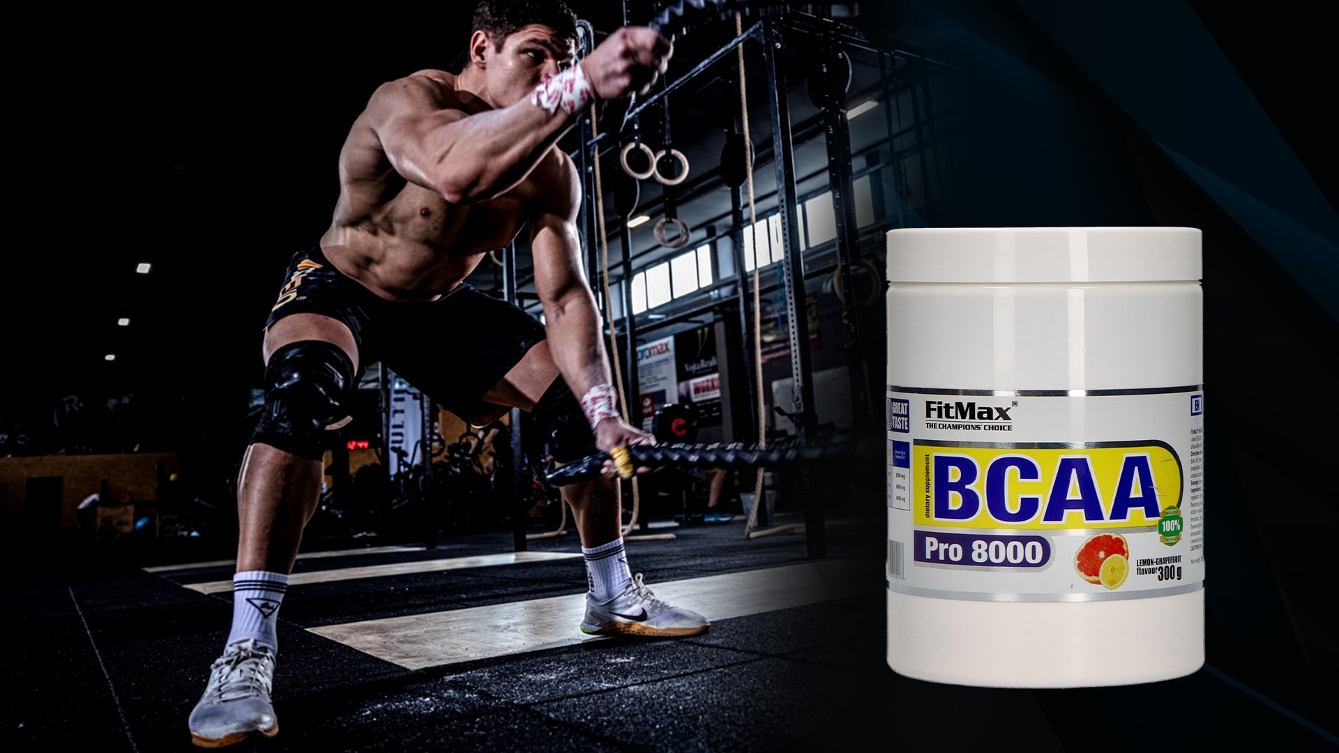 ⚡FITMAX BCAA Pro 8000 - 300g - FITMAX - Cena, dawkowanie, opinie - sklep MusclePower