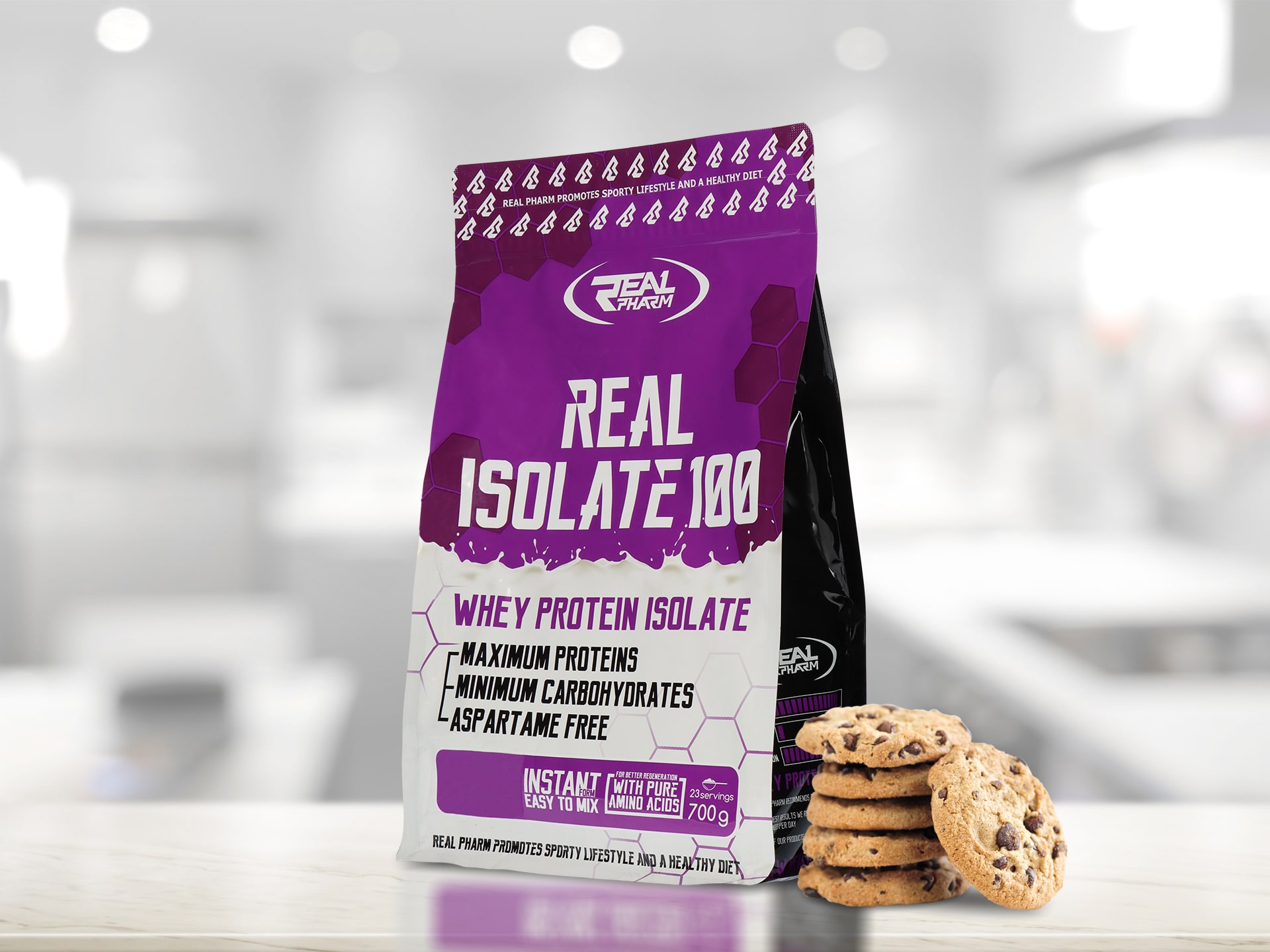 ⚡ Real Isolate 100 - 700g - REAL PHARM - Cena, dawkowanie, opinie ...