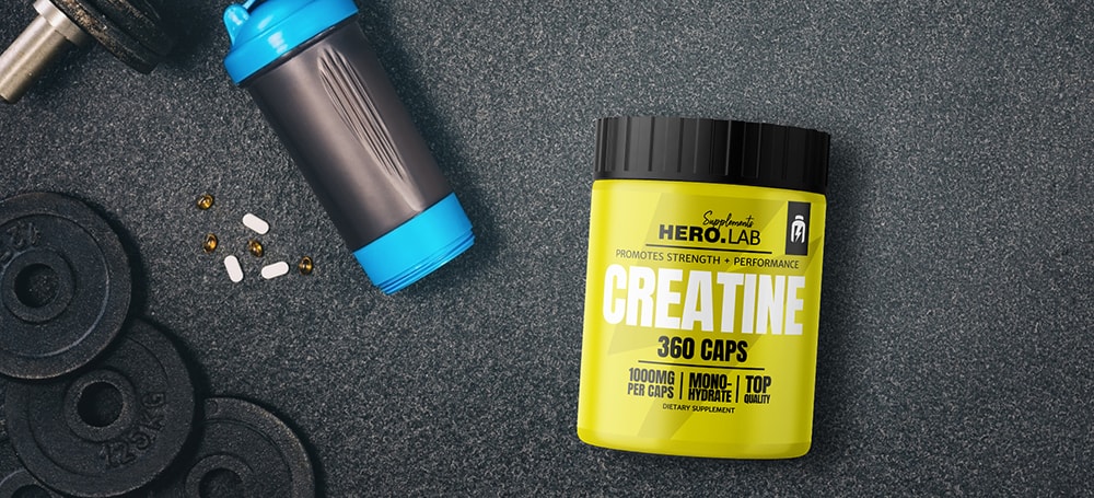 ⚡ Creatine - 360 caps. - HIRO.LAB - Cena, dawkowanie, opinie - sklep ...